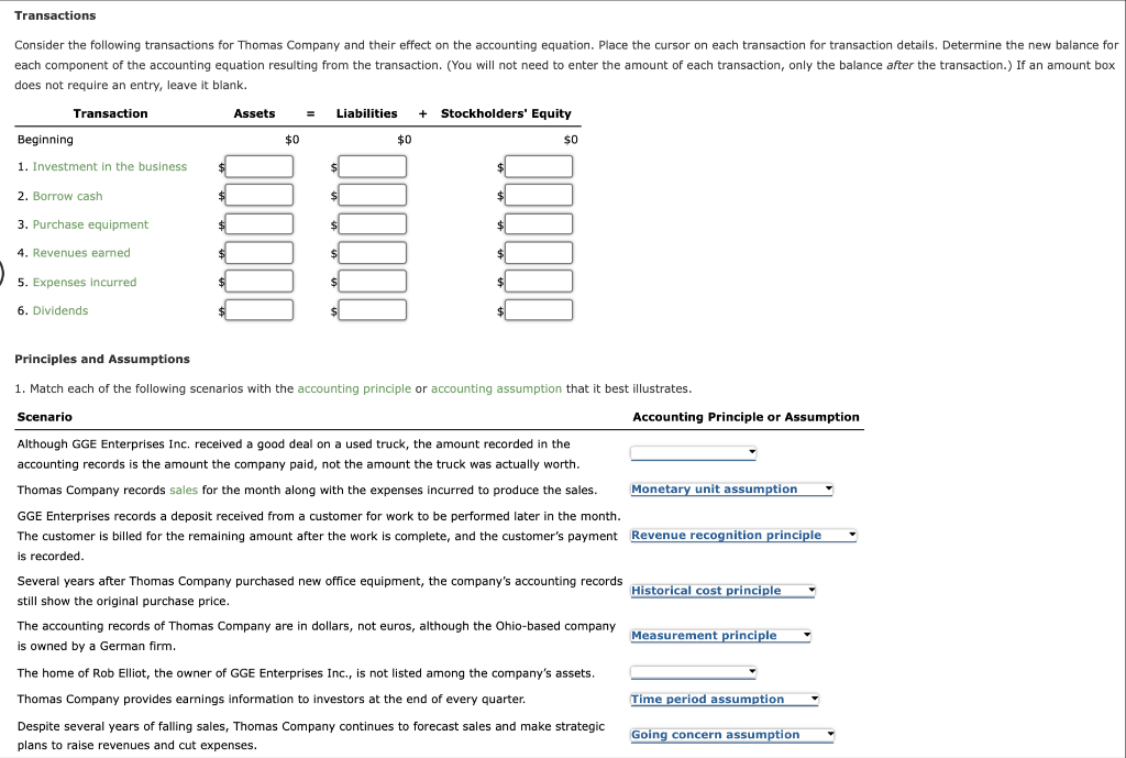 Solved Mastery Problem: Introduction to Accounting and | Chegg.com