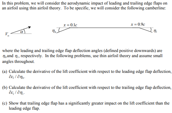 In this problem, we will consider the aerodynamic | Chegg.com