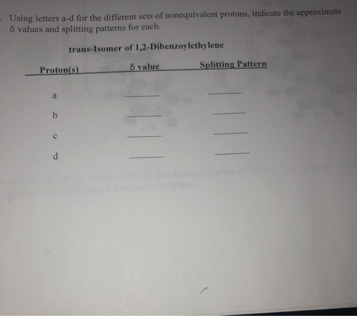 Solved Using letters a-d for the different sets of | Chegg.com