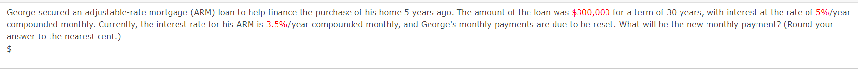 Solved answer to the nearest cent.) $ | Chegg.com