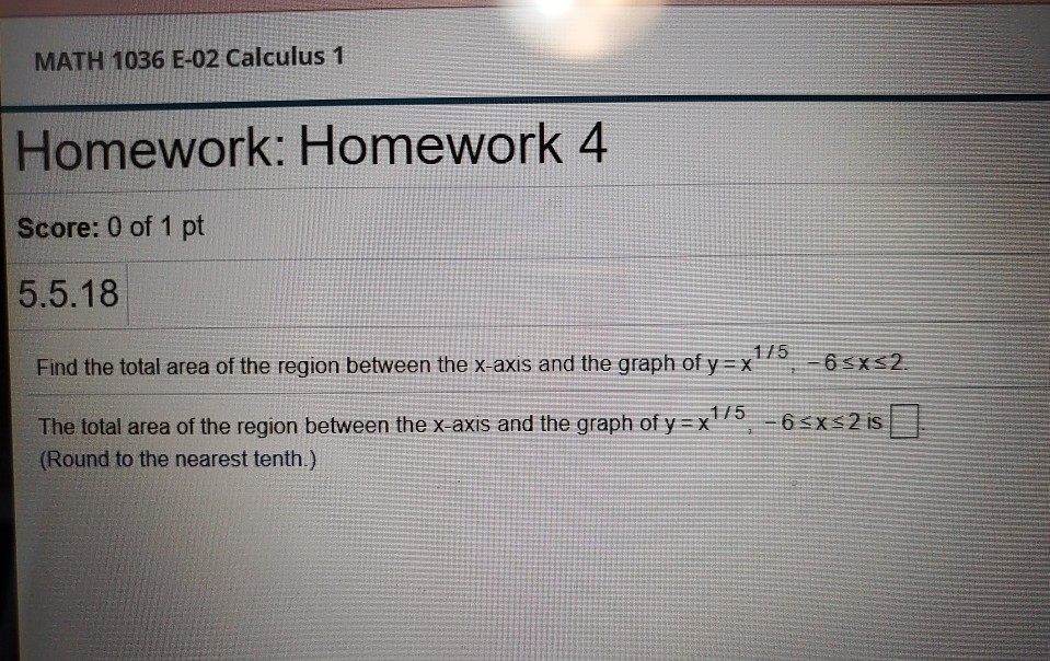 Solved MATH 1036 E-02 Calculus 1 Homework: Homework 4. | Chegg.com