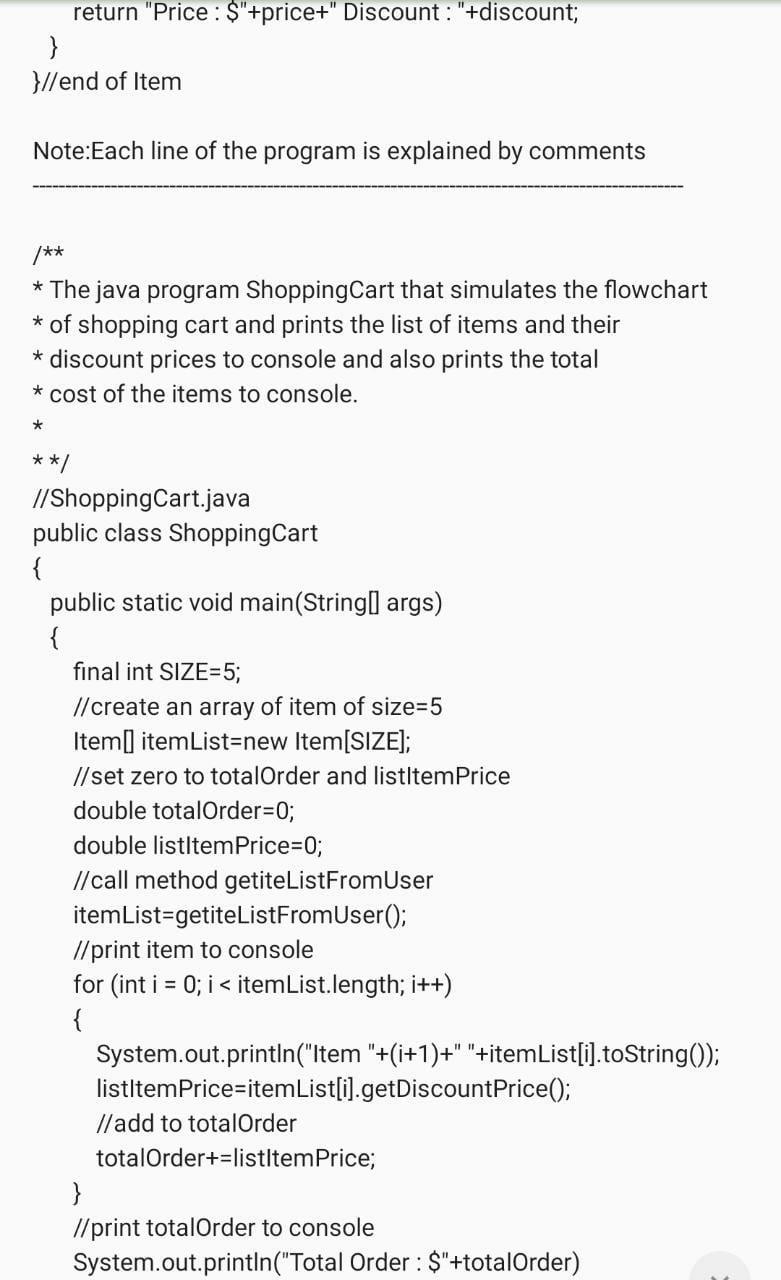 Solved Psedo-code converted to java program **/ /** * * The | Chegg.com