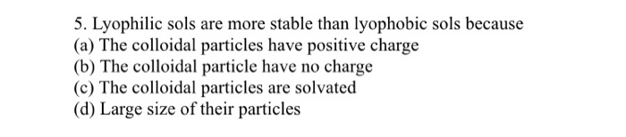 Solved (a) The colloidal particles have positive charge (b) | Chegg.com