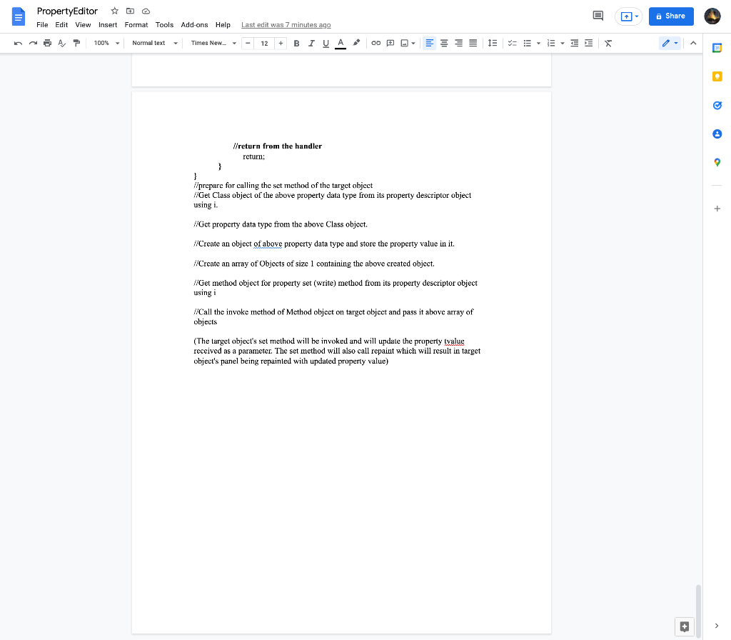 PropertyEditor File Edit View Insert Format Tools | Chegg.com