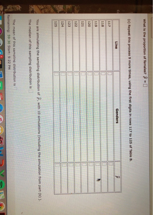 Solved 9, a single random digit from Table B chooses one | Chegg.com