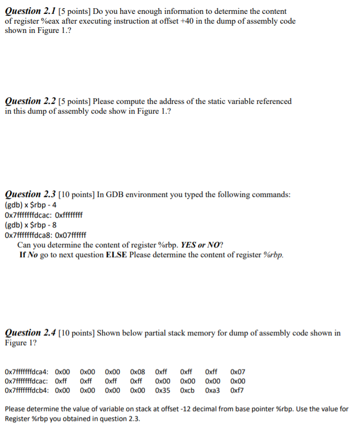 Solved A student compiled his C code using compiler: "GCC: | Chegg.com