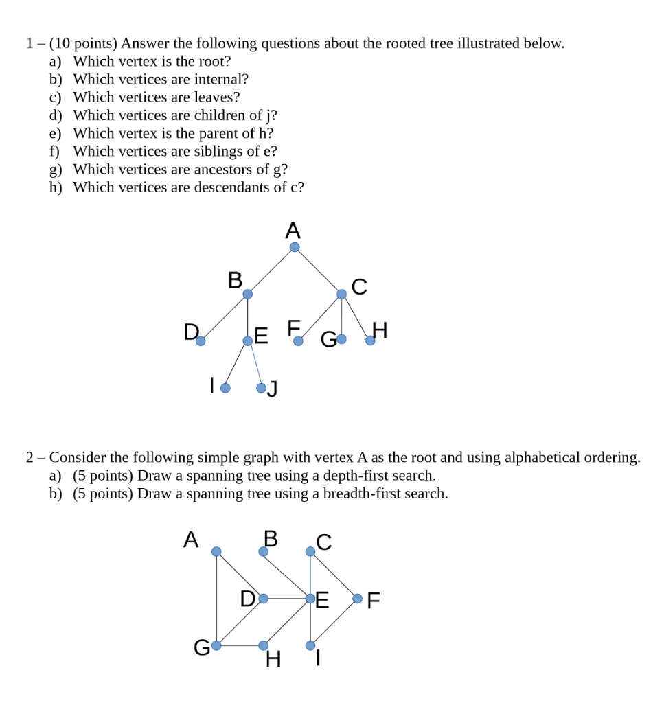 Solved 1 - (10 points) Answer the following questions about | Chegg.com Solved 1 - (10 points) Answer the following questions about | Chegg.com