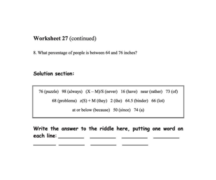 Solved | Riddle: Why are math books always unhappy? | Chegg.com