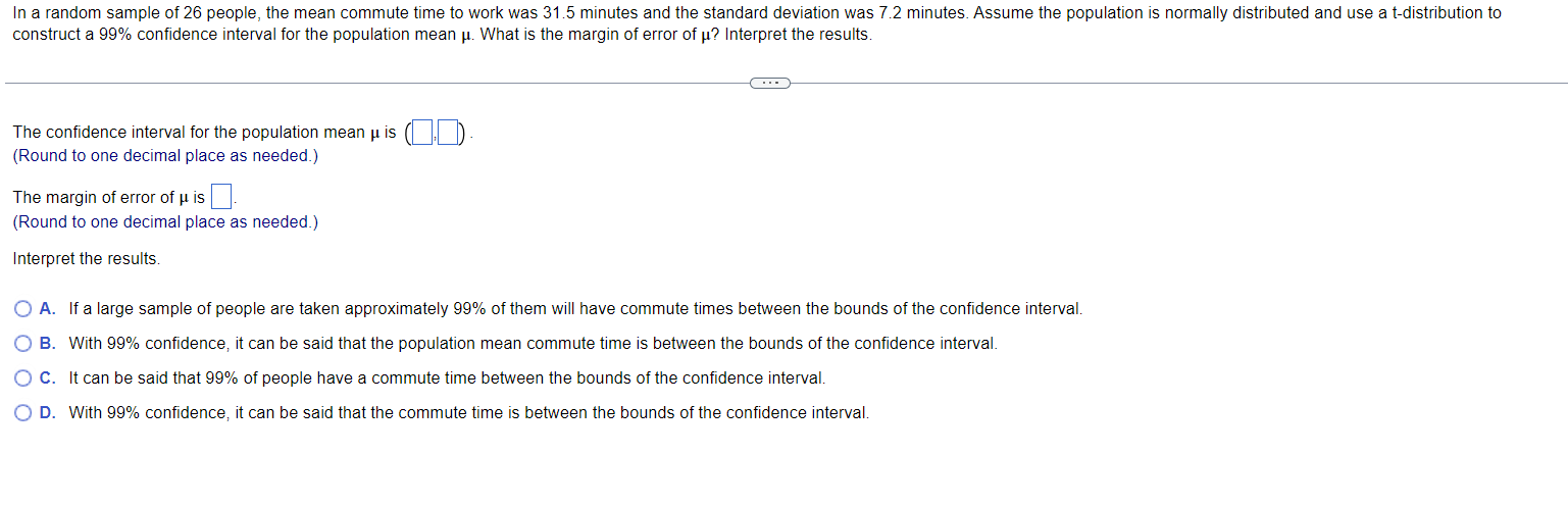 Solved construct a 99% confidence interval for the | Chegg.com