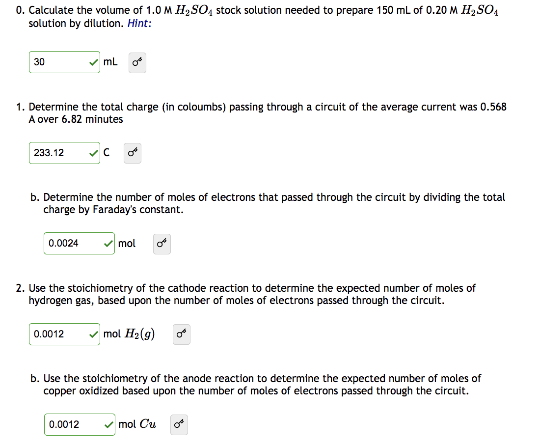 Solved Prelab for Experiment 2B - Electrolysis You will need | Chegg.com