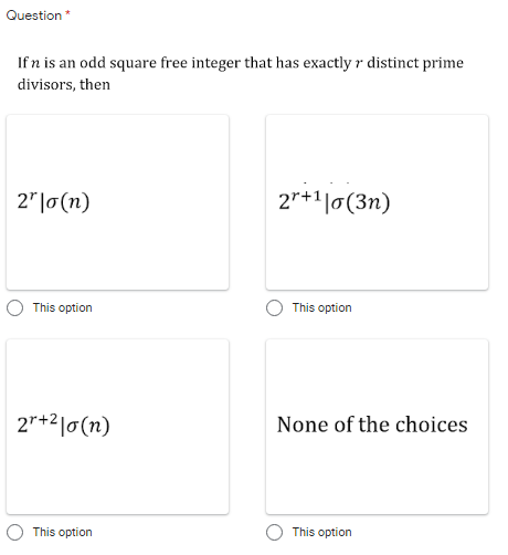 Solved Question* Ifn is an odd square free integer that has | Chegg.com