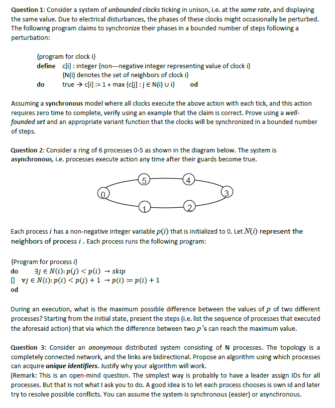 Sukumar Ghosh, Distributed Systems: An Algorithmic | Chegg.com