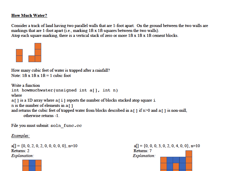 Solved Consider a track of land having two parallel walls | Chegg.com