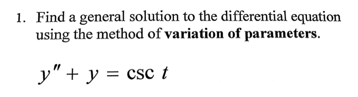 Solved Find a general solution to the differential equation | Chegg.com Solved Find a general solution to the differential equation | Chegg.com