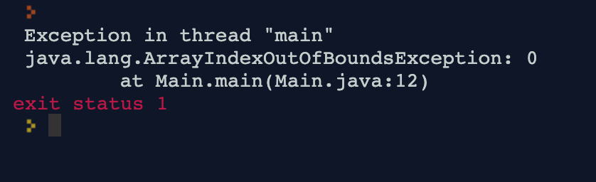 Solved JAVA: I RAN THIS CODE BUT KEEP GETTING AN | Chegg.com
