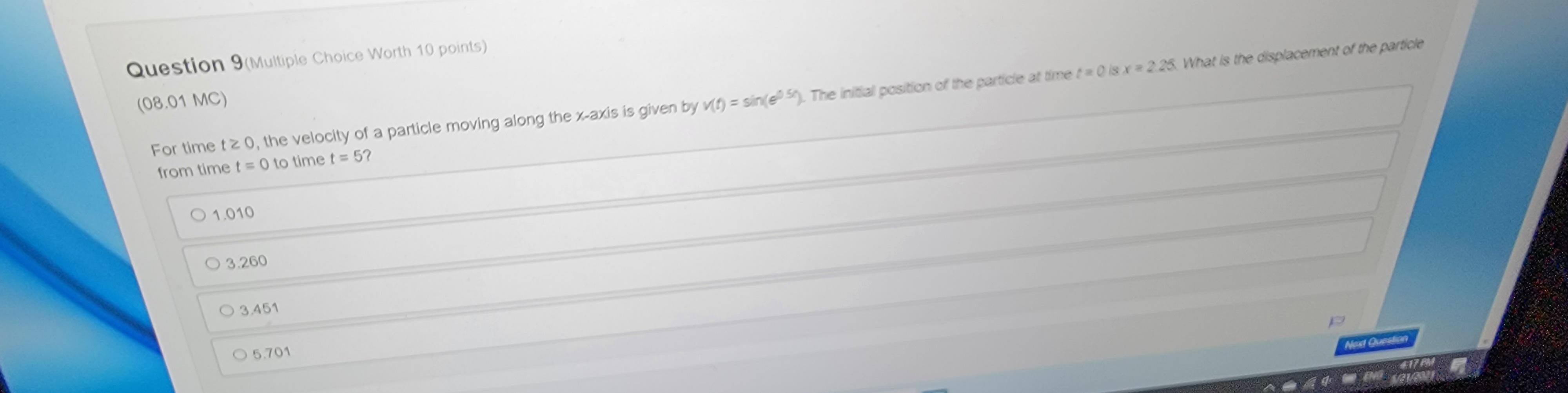 Solved Question 9 Multiple Choice Worth 10 points) (08.01 | Chegg.com