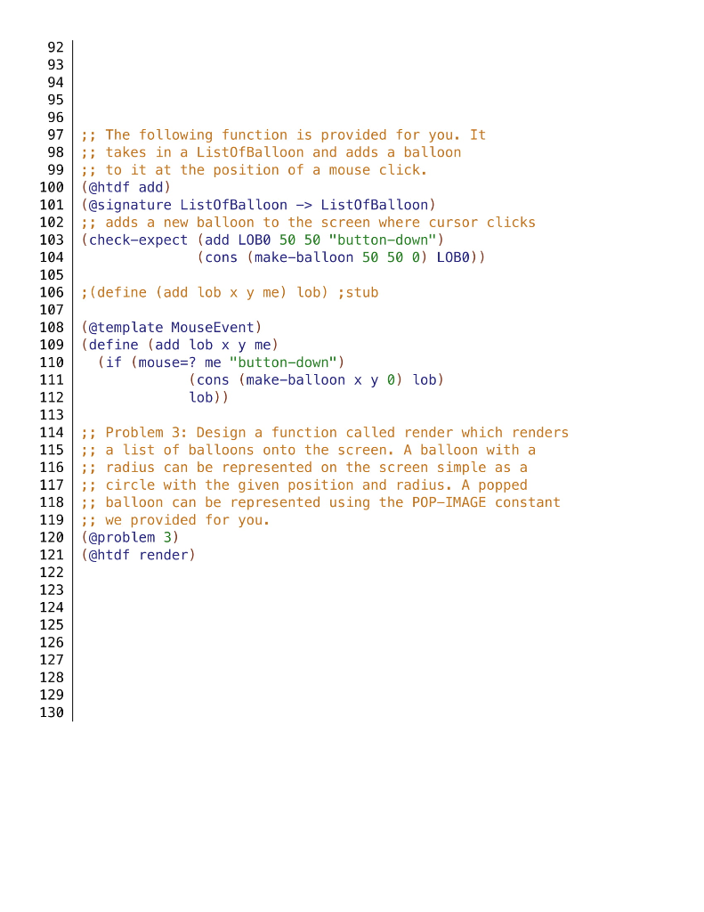 1 | (require spd/tags) (require 2htdp/image) (require | Chegg.com