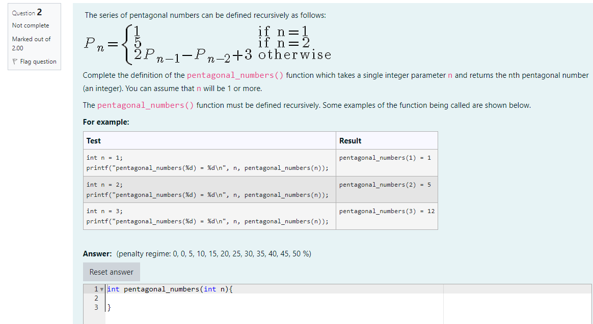Solved C program not C++ Complete the definition of the | Chegg.com