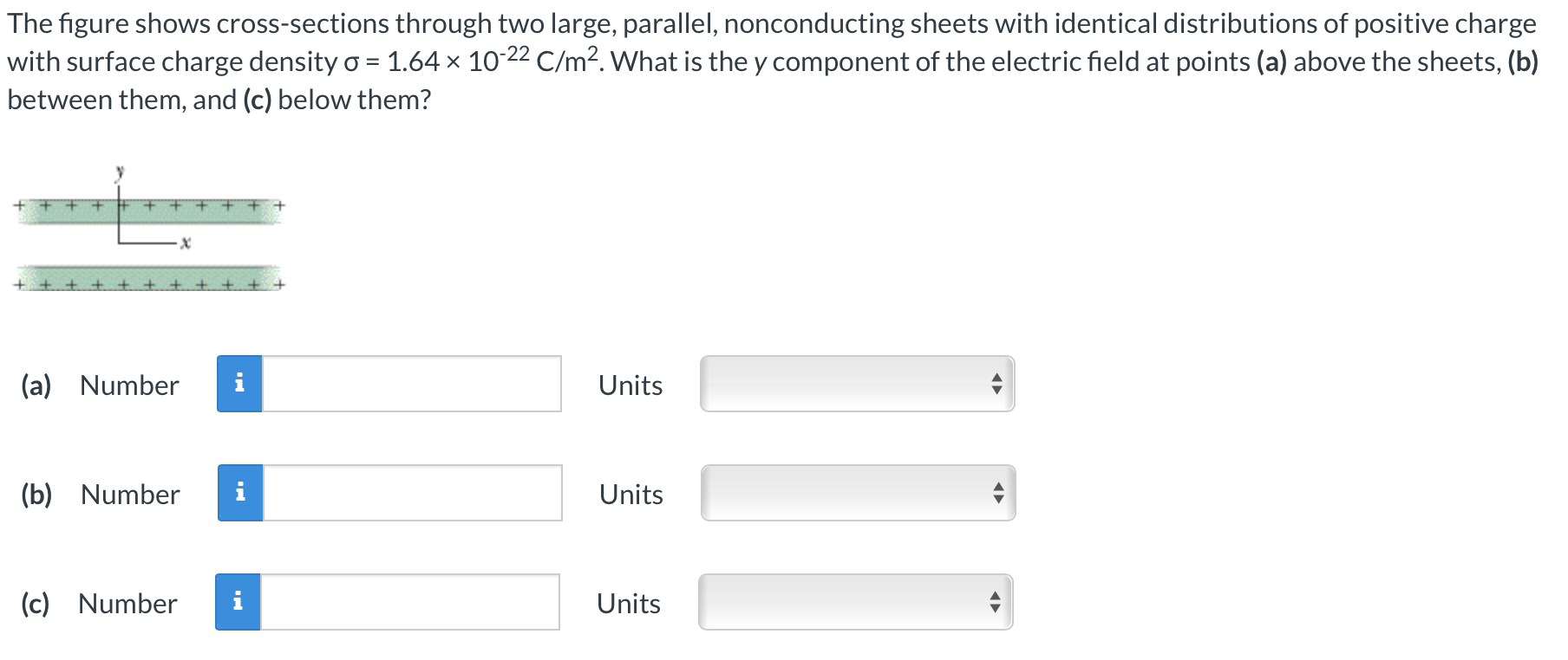 Solved The figure shows cross-sections through two large, | Chegg.com