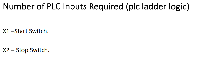 Solved PLC Ladder Practice Problem: Starting 3 Motors | Chegg.com