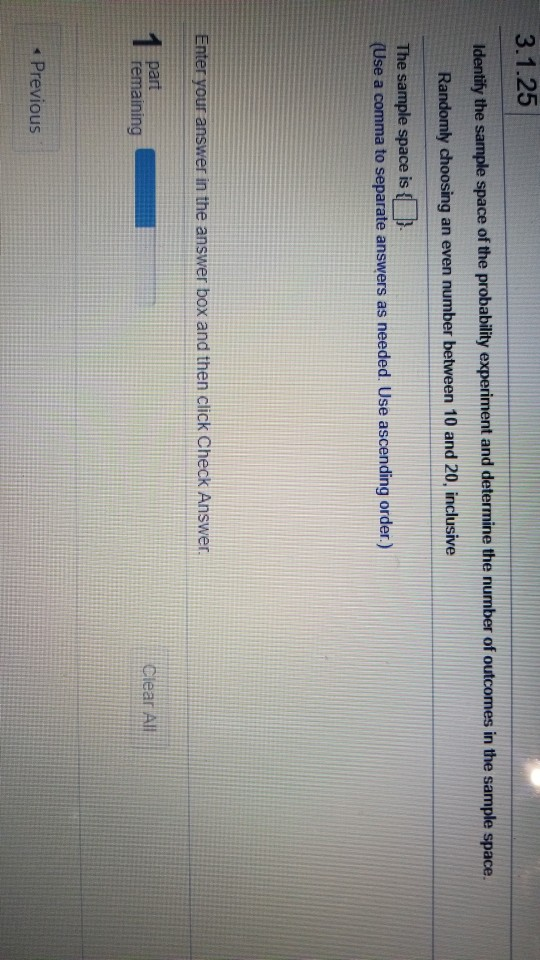 Solved Determine which numbers could not be used to | Chegg.com