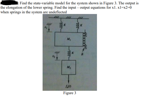 Solved Find the state-variable model for the system shown in | Chegg.com