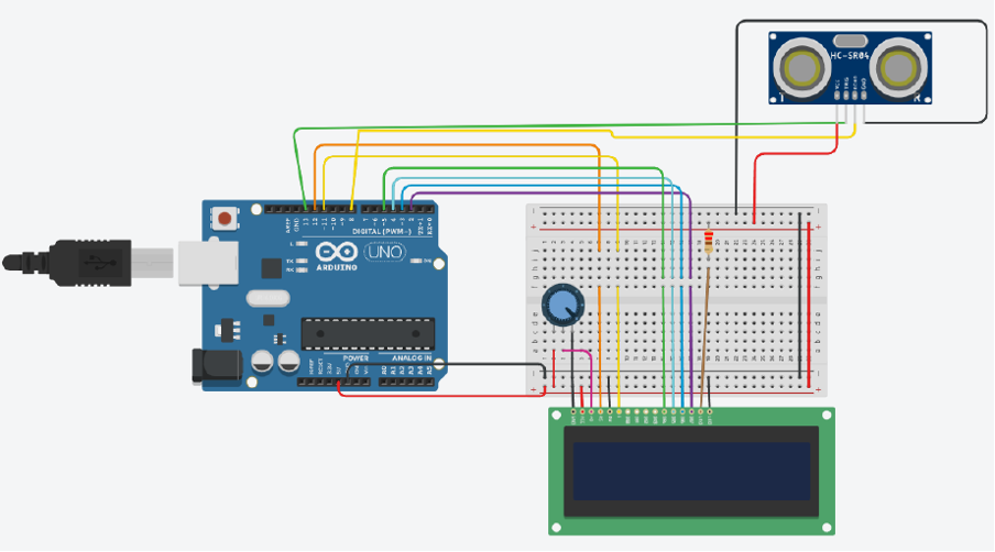 Solved Build the below circuit in the Tinkercad/circuit | Chegg.com