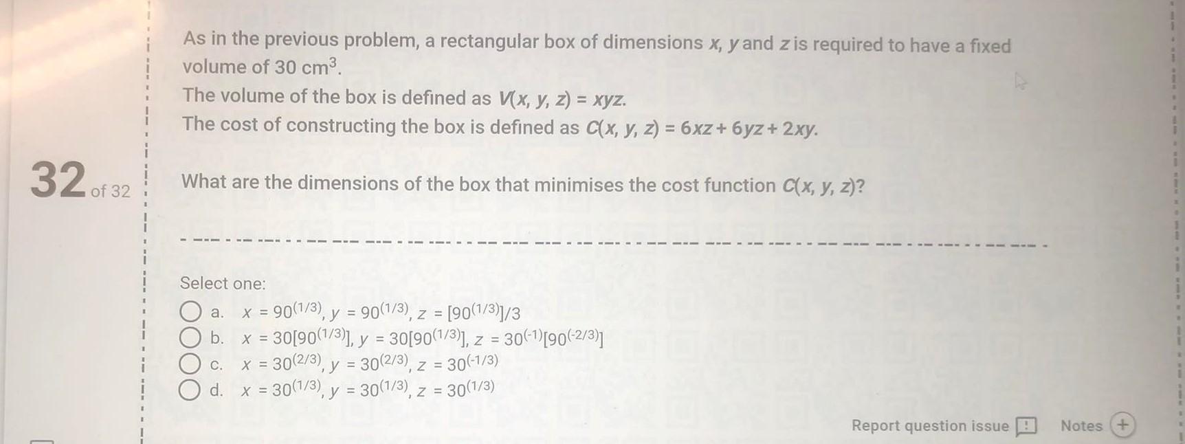 Solved As in the previous problem, a rectangular box of | Chegg.com