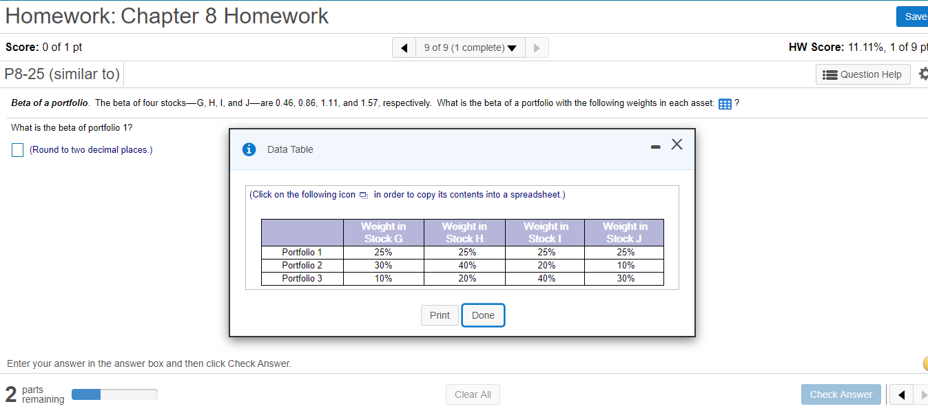 Solved Homework Chapter 8 Homework Save Score 0 Of 1 Pt 8