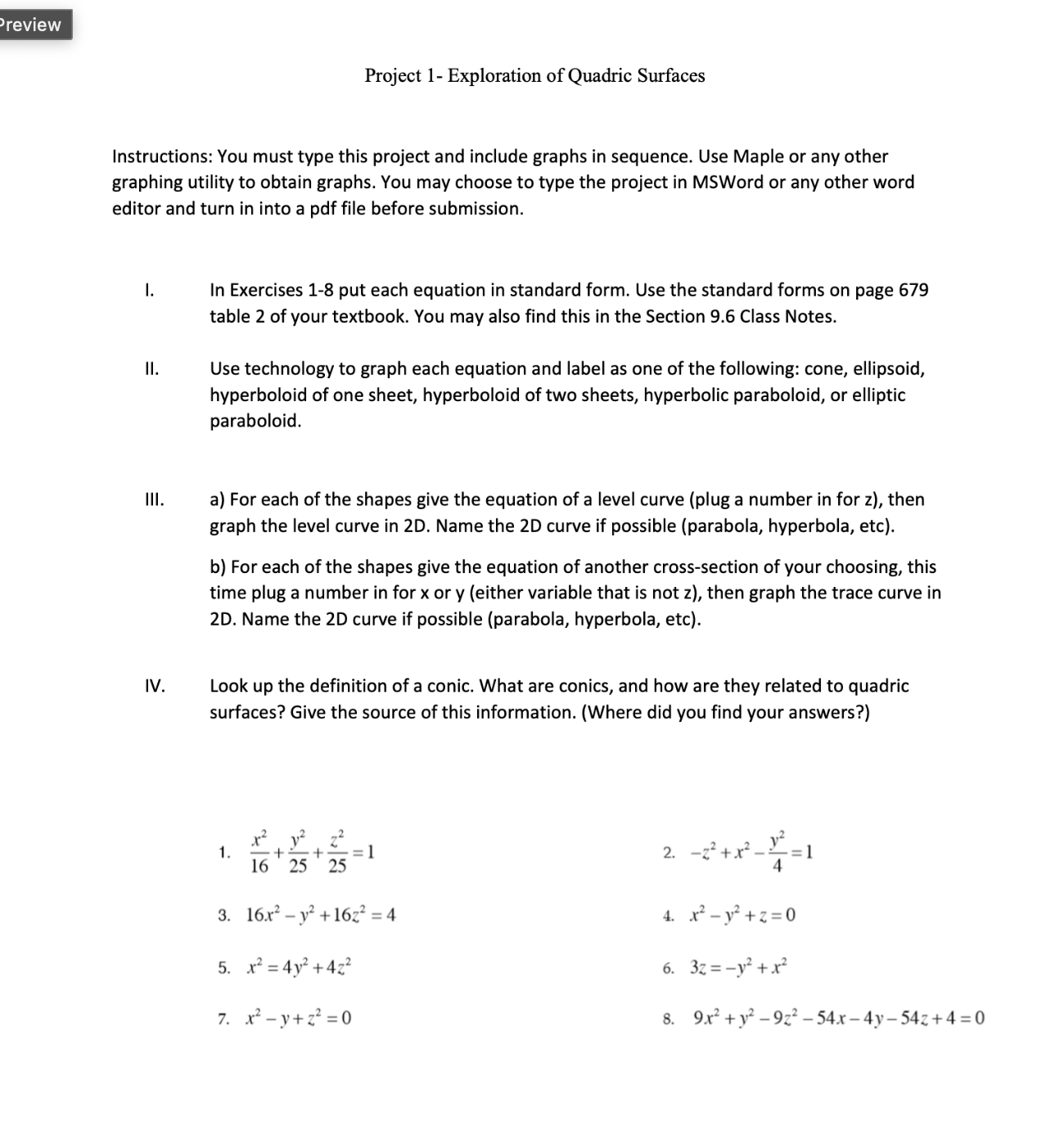 Solved Graphs of quadric surfaces \begin{tabular}{|c|c|c|c|} | Chegg.com
