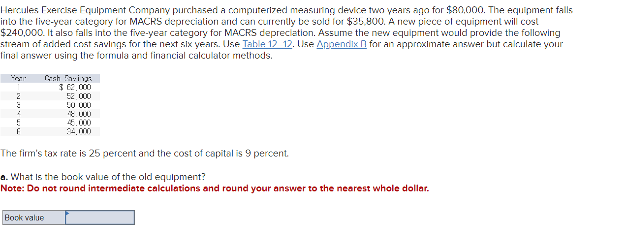Solved h. Determine the incremental depreciation between the | Chegg.com
