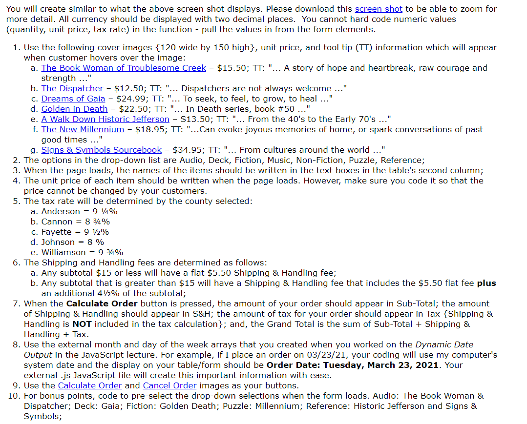 Solved Creating the same tabel/form shown below: creating | Chegg.com