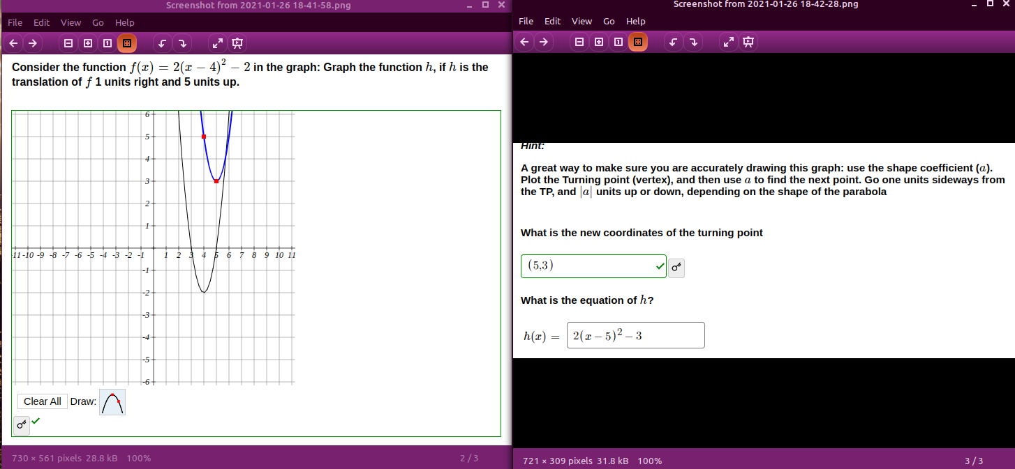 Solved Screenshot from 2021-01-26 18-41-58.png ох Screenshot | Chegg.com