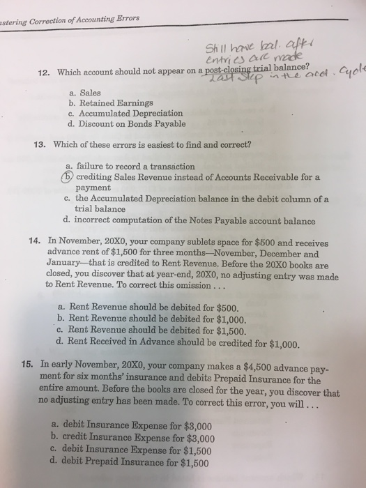 Solved stering Correction of Accounting Errors entries a( | Chegg.com