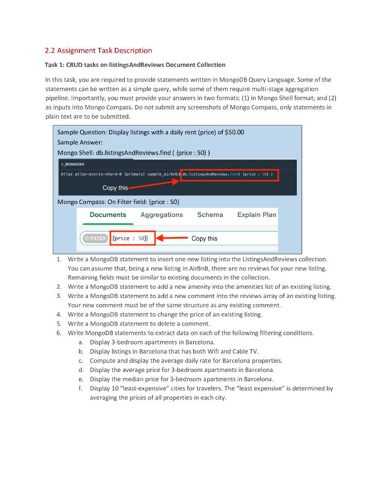 1.1 Assessment Criteria This assessment will | Chegg.com