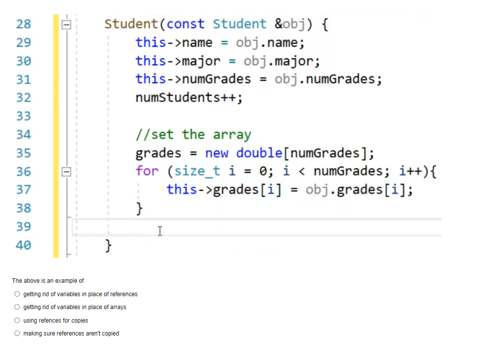 Solved C++ Programming Language The line that tells us that | Chegg.com