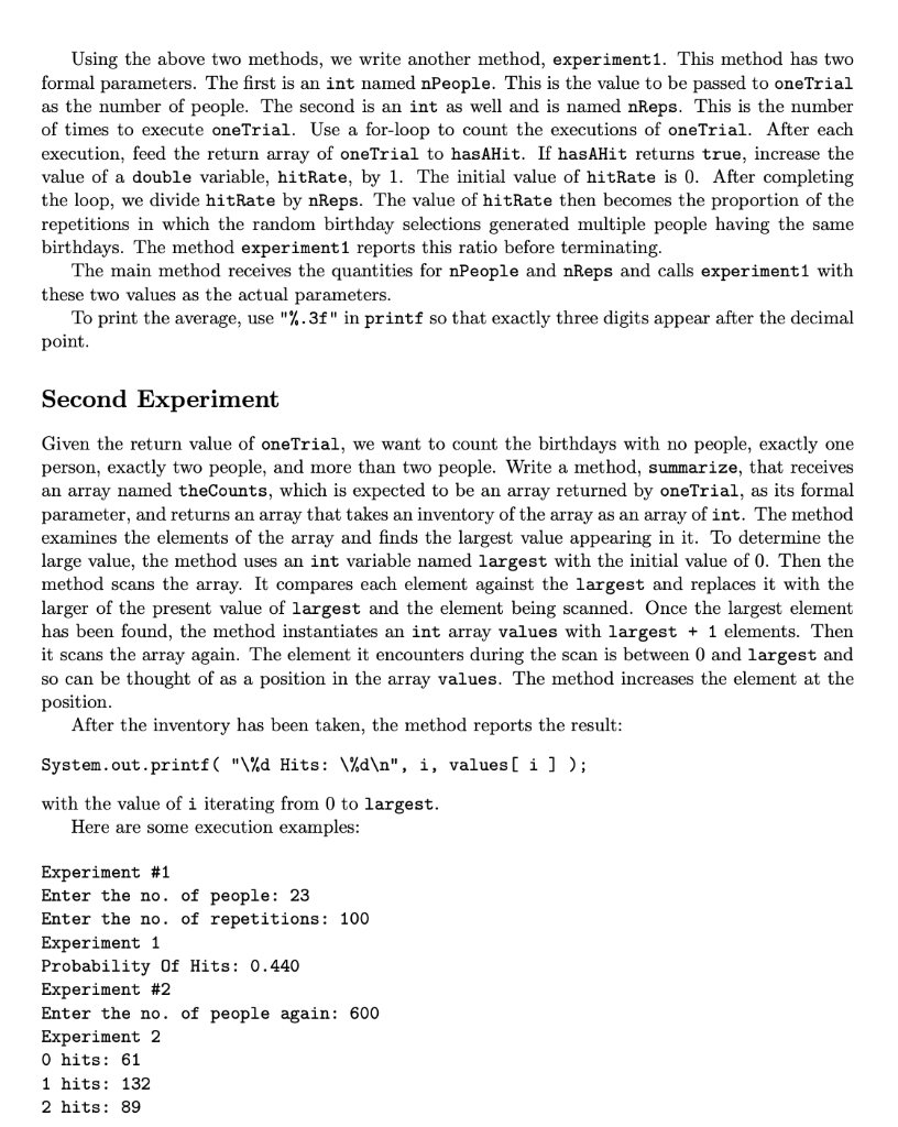 Solved Need help with finishing up this code in JAVA. I got | Chegg.com