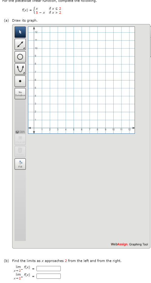 Solved For the piecewise linear function, complete the | Chegg.com