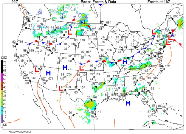 Solved NCEPIMUSWOAANCEPIMWSINOAAEnding: 00Z 24 Hour Maximum | Chegg.com