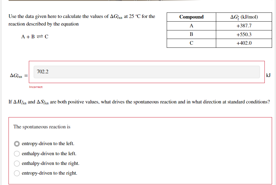Solved Use the data given here to calculate the values of | Chegg.com