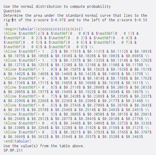 Solved Use the normal distribution to compute probability | Chegg.com