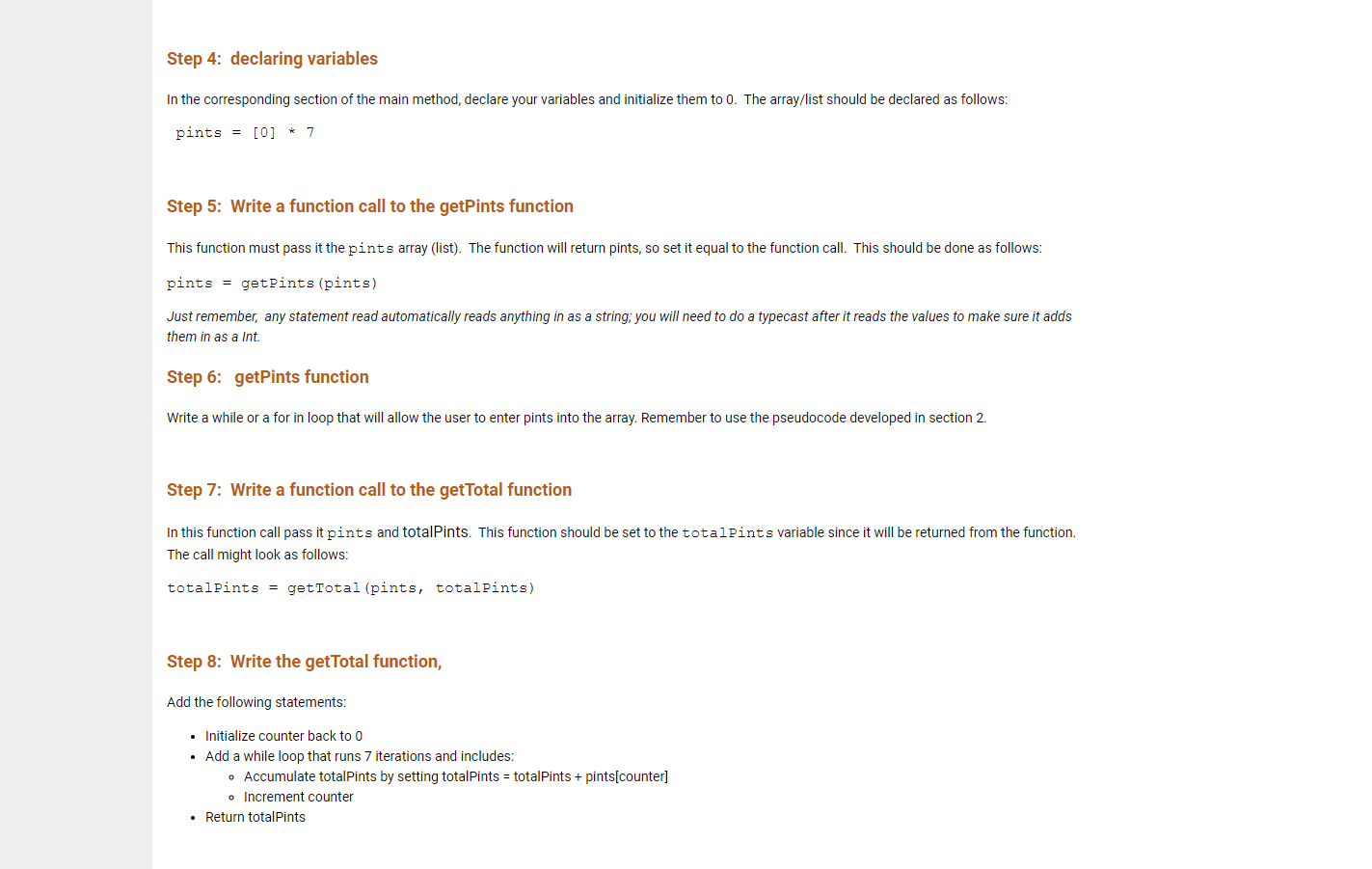 Solved In Python, arrays are native objects called lists. | Chegg.com