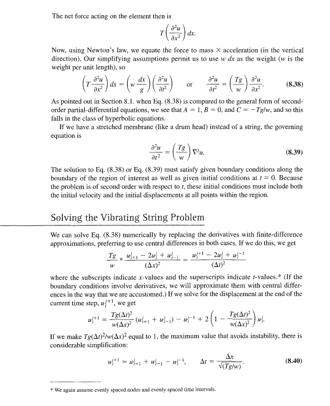 Solved Solve The Following Problem Using Proper Numerical 