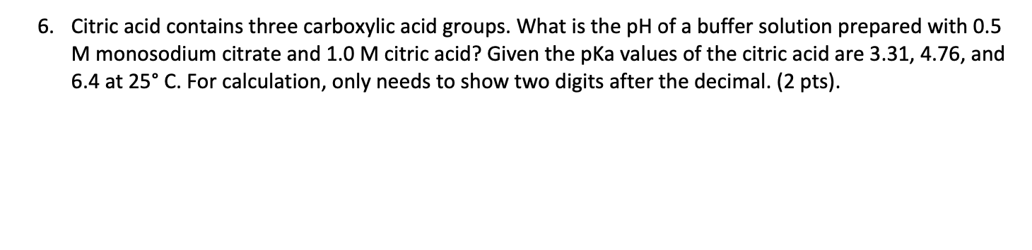 Solved If the pKa values are not given in the specific | Chegg.com
