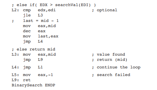 Solved 9. Binary Search Rewrite the binary search procedure | Chegg.com Solved 9. Binary Search Rewrite the binary search procedure | Chegg.com