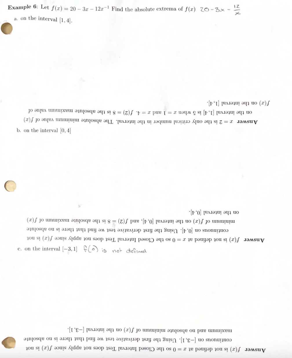 Solved Answer f(x) is not defined at x=0 so the Closed | Chegg.com
