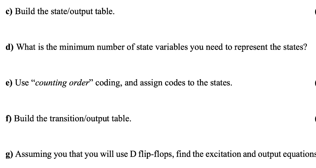 Solved Q4) Design of State Machines A sequence recognizer is | Chegg.com