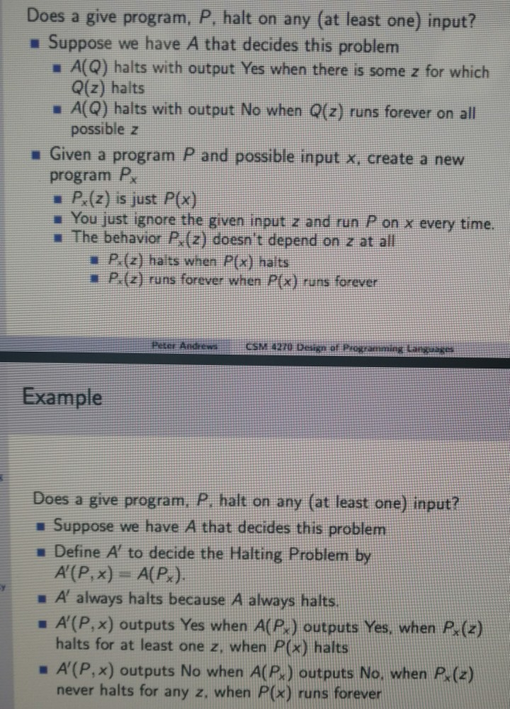 Solved Suppose you are given a (magical) procedure Halt∅ | Chegg.com