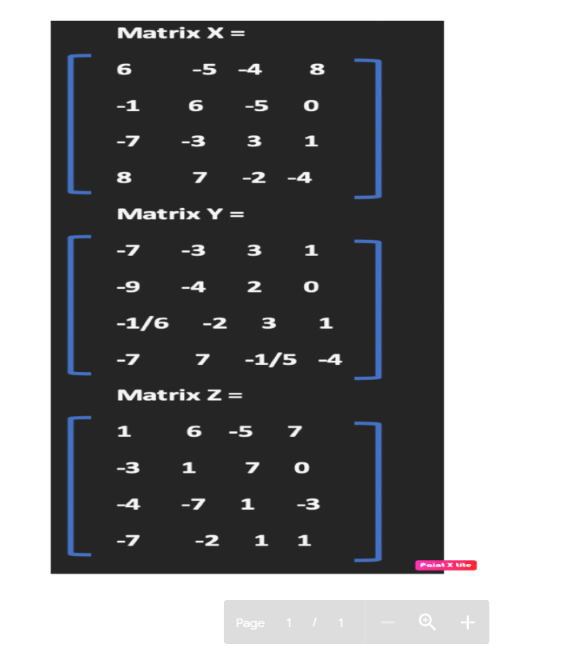 Solved a. Minor of 0 (element 2,4) b. Cofactor of 0 | Chegg.com
