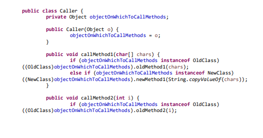 Solved 3. (6 marks interface, 7 marks each adapter class) | Chegg.com
